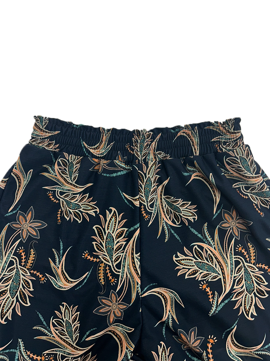 【新作】オリエンタルフラワー柄ロングパンツ(255009)｜水着ブランドの【PEAK&PINE/ピークアンドパイン】公式通販サイト